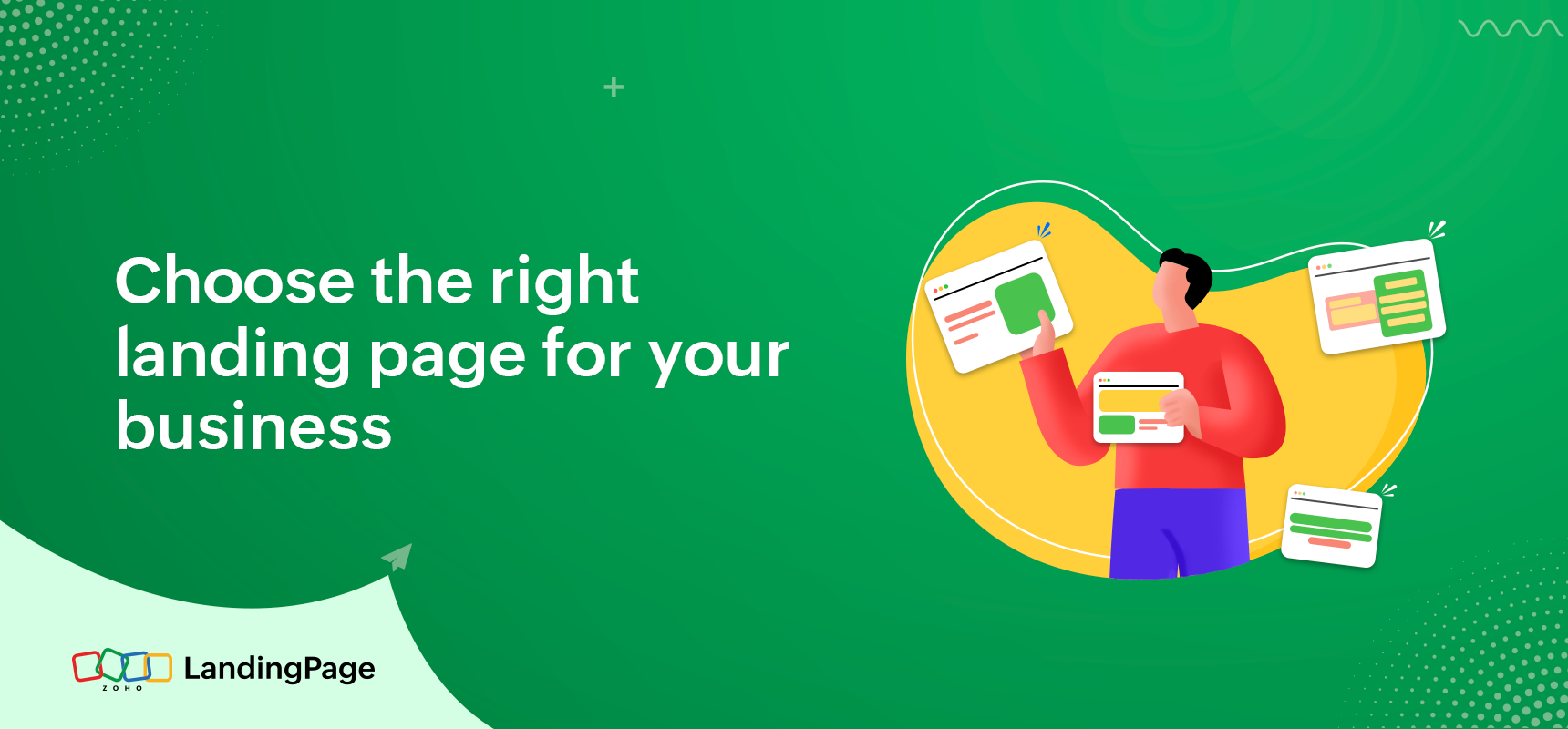 Page Building Archives Zoho Landingpage